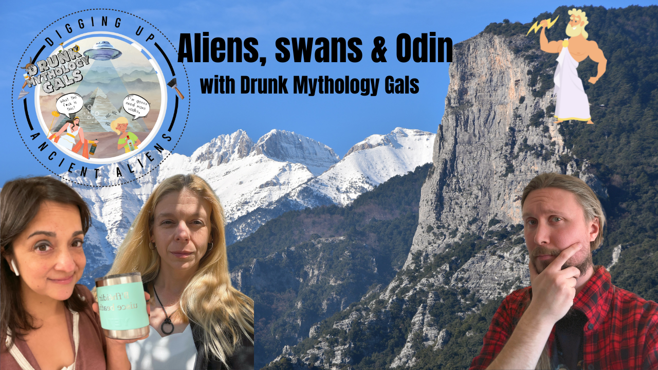 Aliens, swans and Odin with The Drunk Mythology Gals